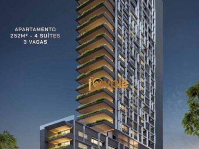 Apartamento em Jardim Paulista, São Paulo/SP de 252m² 4 quartos à venda por R$ 6.999.900,00
