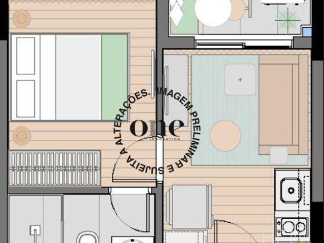 Apartamento em Jardim Paulista, São Paulo/SP de 31m² 1 quartos à venda por R$ 813.363,00