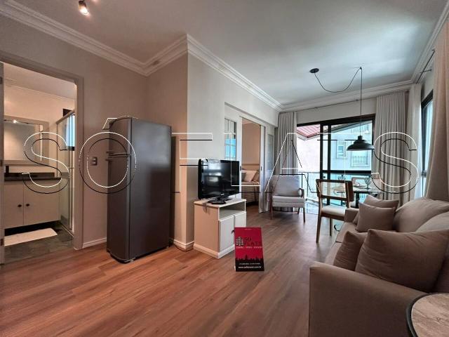 Apartamento em Jardim Paulistano, São Paulo/SP de 35m² 1 quartos para locação R$ 5.000,00/mes