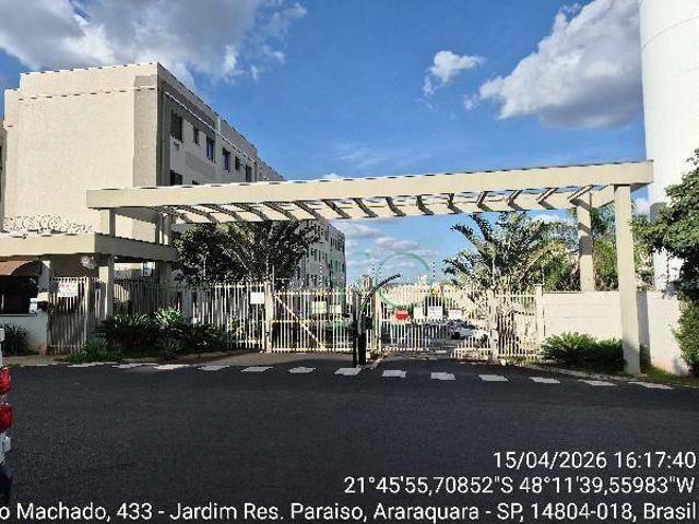 Apartamento em Jardim Residencial Paraíso, Araraquara/SP de 43m² 2 quartos à venda por R$ 88.890,38