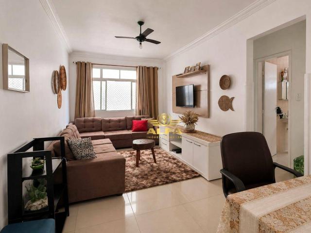 Apartamento em Jardim Três Marias, Guarujá/SP de 55m² 1 quartos à venda por R$ 289.900,00