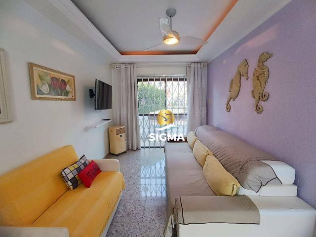 Apartamento em Jardim Vitória, Guarujá/SP de 62m² 2 quartos à venda por R$ 499.000,00