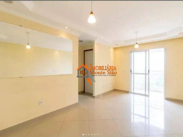 Apartamento em Jardim Vila Galvão, Guarulhos/SP de 52m² 2 quartos à venda por R$ 374.900,00