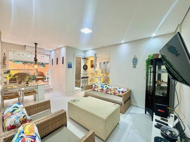 Apartamento em Jardim Virgínia, Guarujá/SP de 74m² 2 quartos à venda por R$ 369.000,00