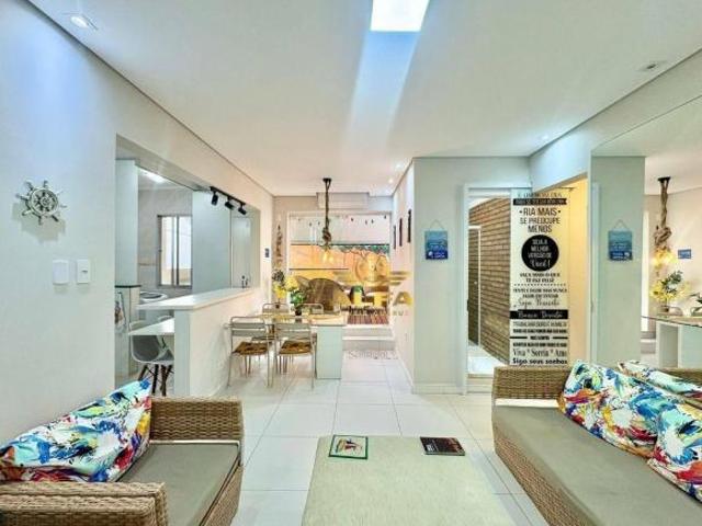 Apartamento em Jardim Virgínia, Guarujá/SP de 74m² 2 quartos à venda por R$ 370.000,00