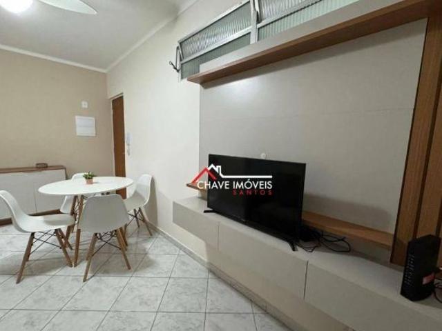 Apartamento em José Menino, Santos/SP de 35m² 1 quartos à venda por R$ 355.000,00