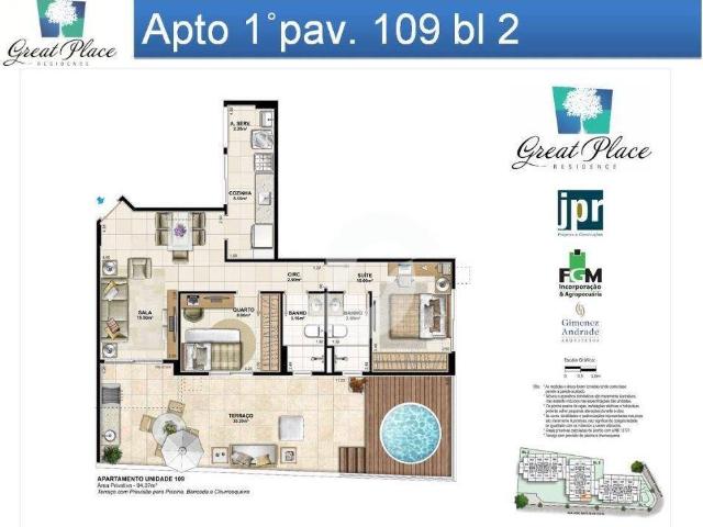 Apartamento em Jurujuba, Niterói/RJ de 94m² 2 quartos à venda por R$ 604.000,00