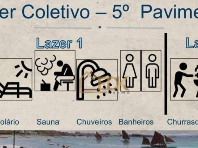 Apartamento em lançamento com 2 dormitórios à venda, 77 m² por R$ 633.529 Centro Ubatuba/SP