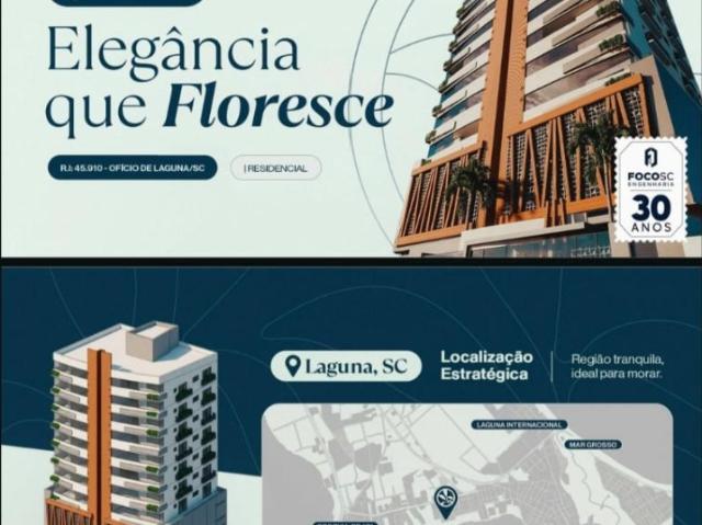 Apartamento em, Laguna/SC de 96m² 3 quartos à venda por R$ 628.000,00