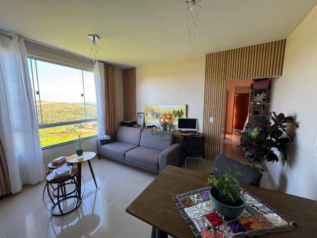 Apartamento em Lagoa Mansões, Lagoa Santa/MG de 77m² 2 quartos à venda por R$ 359.000,00