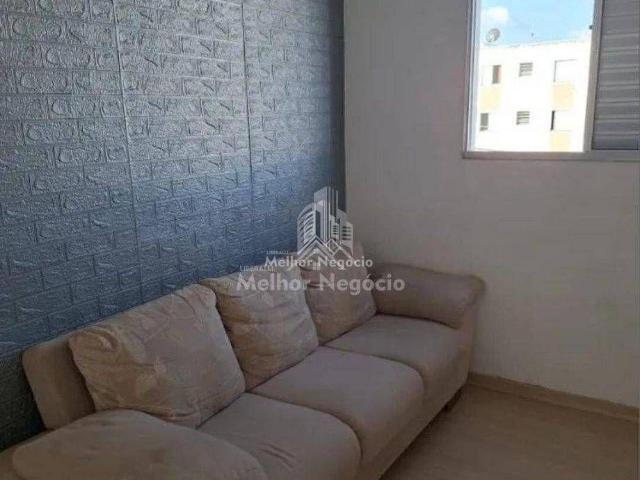 Apartamento em Loteamento Industrial Machadinho, Americana/SP de 45m² 2 quartos à venda por R$ 211.000,00