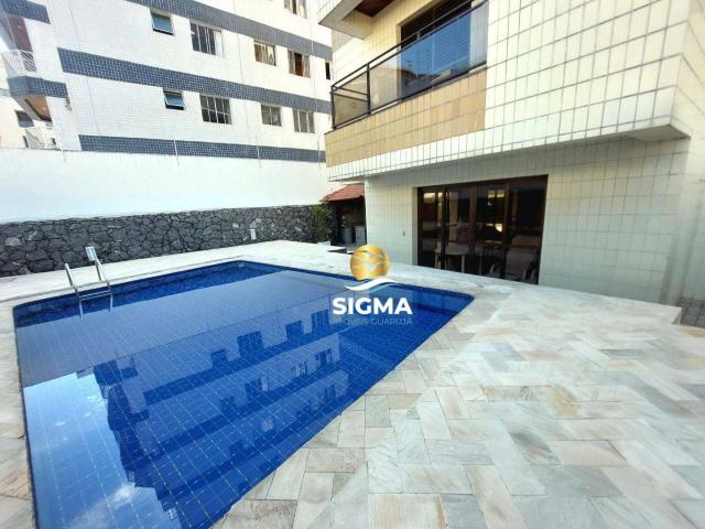 Apartamento em Loteamento João Batista Julião, Guarujá/SP de 150m² 3 quartos à venda por R$ 329.000,00