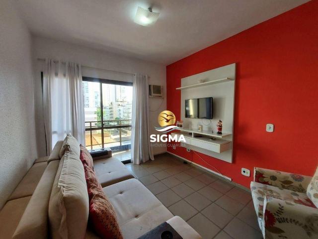 Apartamento em Loteamento João Batista Julião, Guarujá/SP de 108m² 3 quartos à venda por R$ 474.000,00