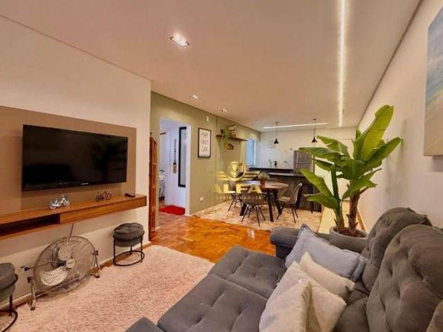 Apartamento em Loteamento João Batista Julião, Guarujá/SP de 67m² 2 quartos à venda por R$ 360.000,0