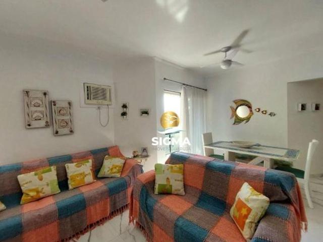 Apartamento em Loteamento João Batista Julião, Guarujá/SP de 82m² 3 quartos à venda por R$ 460.000,0