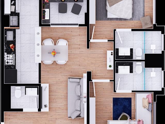 Apartamento em Loteamento Villa Branca, Jacareí/SP de 0m² 2 quartos à venda por R$ 539.000,00
