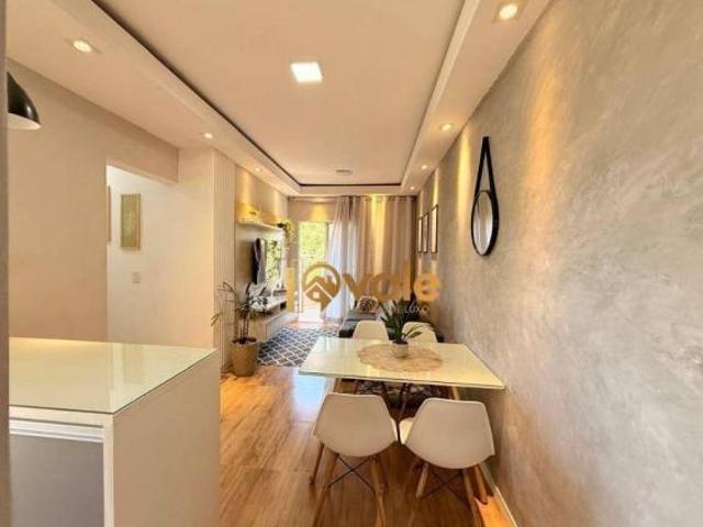 Apartamento em Loteamento Villa Branca, Jacareí/SP de 64m² 2 quartos à venda por R$ 440.000,00