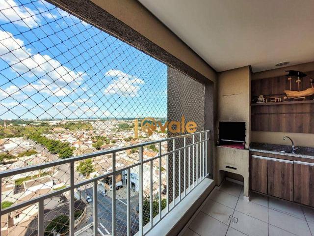 Apartamento em Loteamento Villa Branca, Jacareí/SP de 72m² 2 quartos à venda por R$ 649.000,00