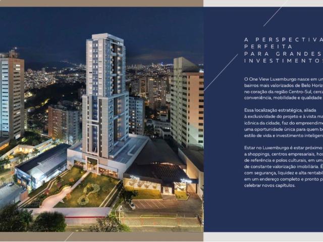 Apartamento em Luxemburgo, Belo Horizonte/MG de 62m² 2 quartos à venda por R$ 982.916,00