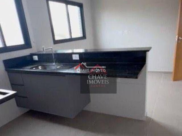 Apartamento em Macuco, Santos/SP de 35m² 1 quartos para locação R$ 2.500,00/mes