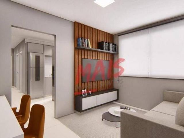 Apartamento em Macuco, Santos/SP de 50m² 2 quartos à venda por R$ 389.900,00