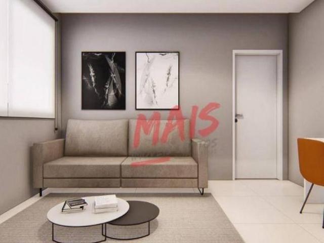 Apartamento em Macuco, Santos/SP de 50m² 2 quartos à venda por R$ 411.949,00