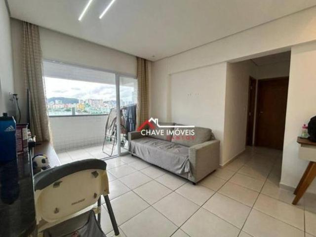 Apartamento em Macuco, Santos/SP de 65m² 2 quartos à venda por R$ 585.000,00