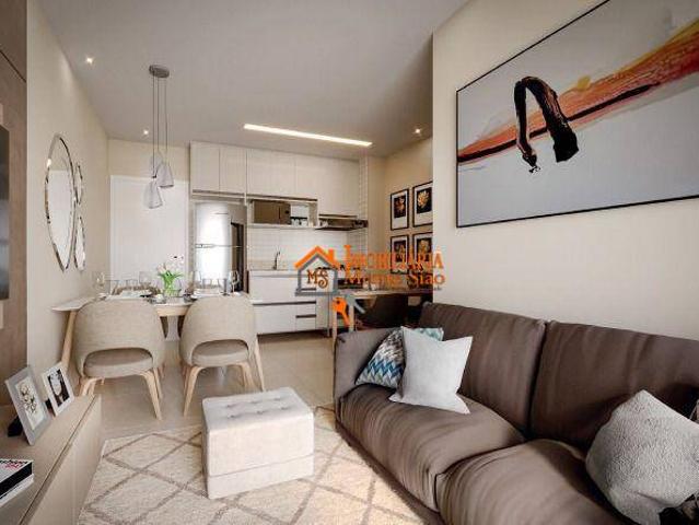 Apartamento em Macedo, Guarulhos/SP de 47m² 2 quartos à venda por R$ 432.891,00