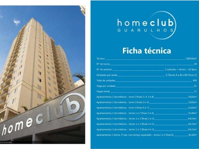 Apartamento em Macedo, Guarulhos/SP de 55m² 2 quartos à venda por R$ 440.500,00