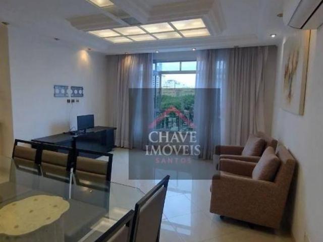 Apartamento em Marapé, Santos/SP de 139m² 3 quartos à venda por R$ 900.000,00
