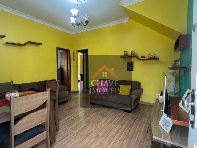 Apartamento em Marapé, Santos/SP de 83m² 2 quartos à venda por R$ 349.900,00