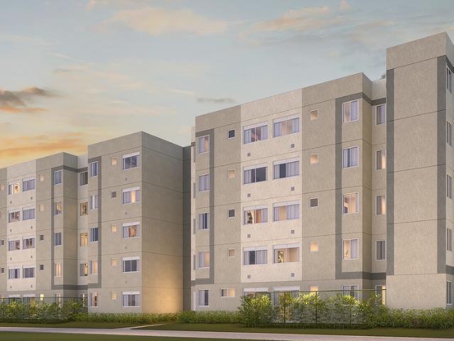 Apartamento em Marapicu, Nova Iguaçu/RJ de 34m² 1 quartos à venda por R$ 181.899,00