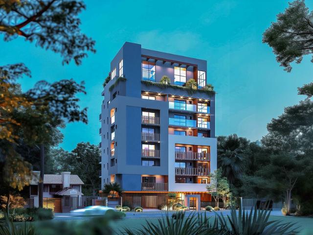 Apartamento em Mercês, Curitiba/PR de 28m² 1 quartos à venda por R$ 405.231,00