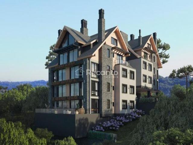 Apartamento em Minuano, Gramado/RS de 63m² 1 quartos à venda por R$ 1.105.650,00