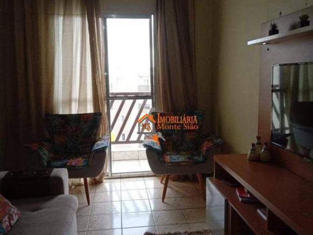 Apartamento em Mikail II, Guarulhos/SP de 63m² 2 quartos à venda por R$ 212.000,00