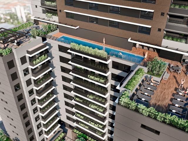 Apartamento em Mirandópolis, São Paulo/SP de 48m² 2 quartos à venda por R$ 613.553,00