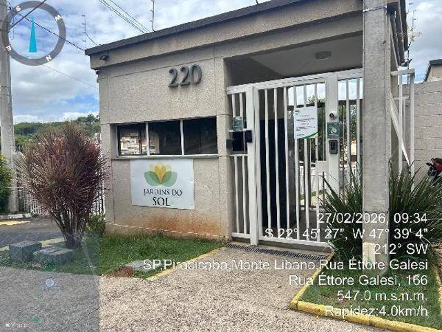 Apartamento em Monte Líbano, Piracicaba/SP de 44m² 2 quartos à venda por R$ 75.205,50