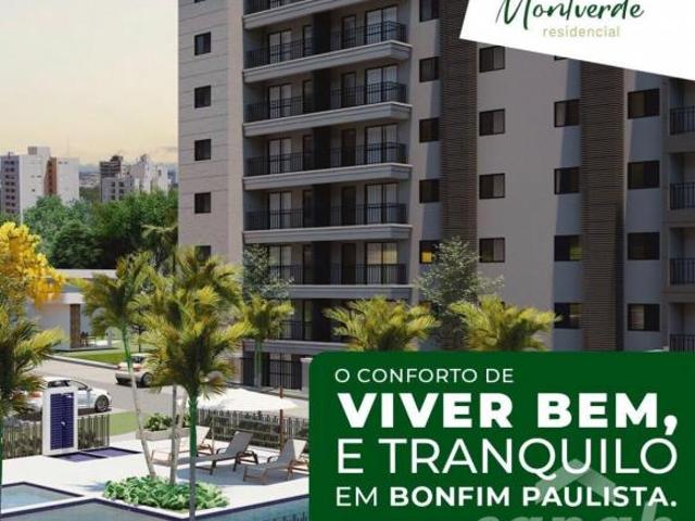 Apartamento em Montverde Residencial em Bonfim Paulista/SP Ribeirão Preto