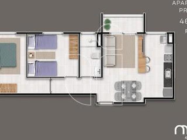 Apartamento em Moov Esmeraldas Marília, SP