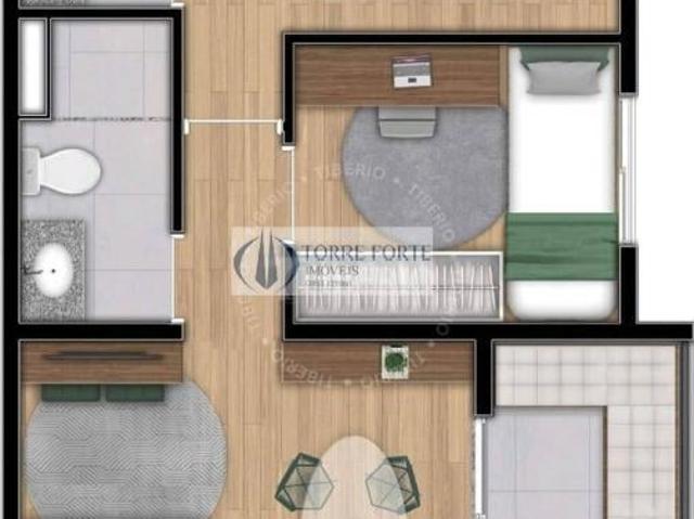 Apartamento em Mooca, São Paulo/SP de 47m² 2 quartos à venda por R$ 532.000,00