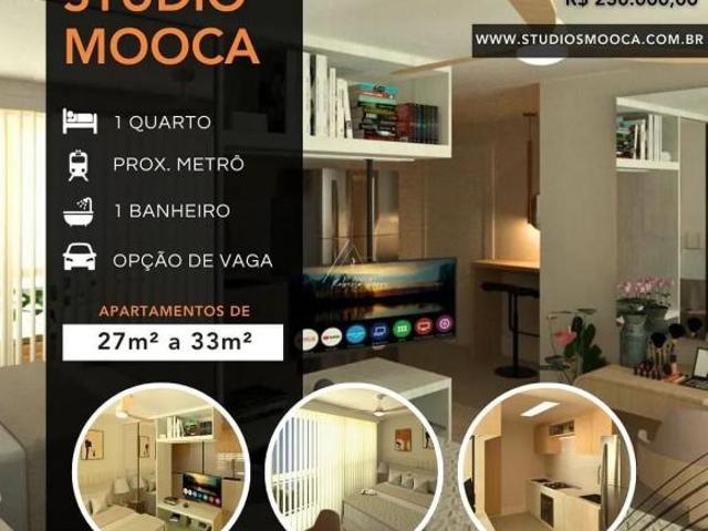 Apartamento em Mooca, São Paulo/SP de 27m² 1 quartos à venda por R$ 285.000,00