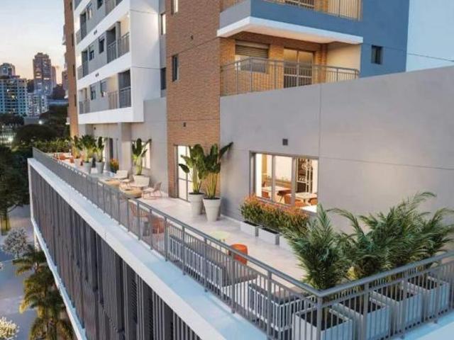 Apartamento em Moema com 51.00 m², 2 quarto s, 1 suíte s, 1 vaga s