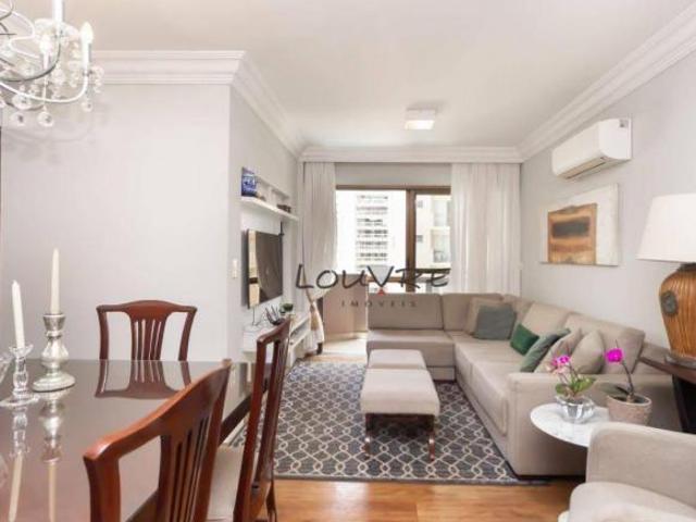 Apartamento em Moema, São Paulo/SP de 101m² 3 quartos à venda por R$ 1.590.000,00