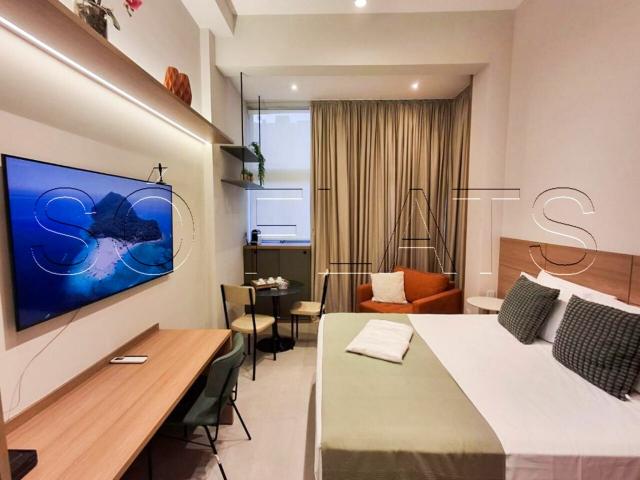 Apartamento em Moema, São Paulo/SP de 27m² 1 quartos para locação R$ 4.625,00/mes