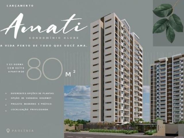 Apartamento em Morumbi, Paulínia/SP de 80m² 3 quartos à venda por R$ 811.000,00