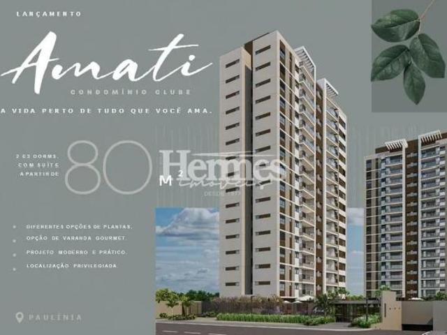 Apartamento em Morumbi, Paulínia/SP de 80m² 3 quartos à venda por R$ 811.000,00