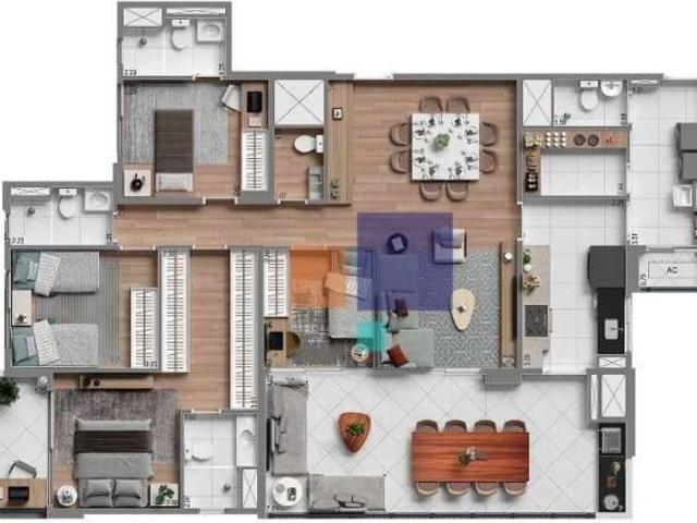 Apartamento em Morumbi, São Paulo/SP de 141m² 4 quartos à venda por R$ 1.600.000,00