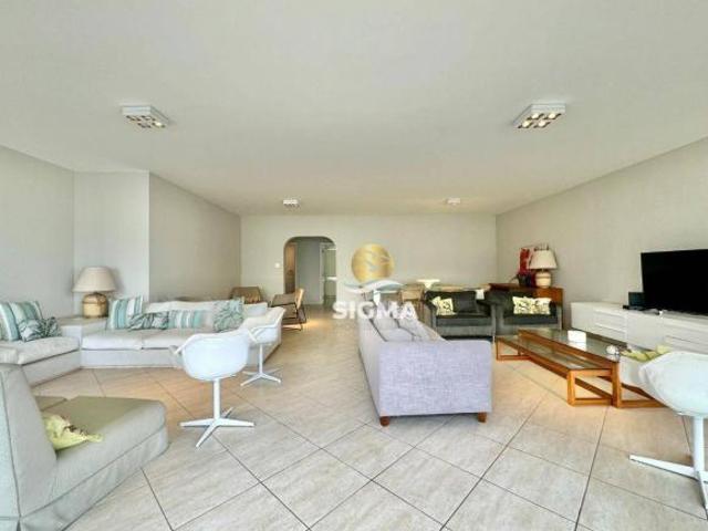 Apartamento em Morro do Maluf, Guarujá/SP de 246m² 4 quartos à venda por R$ 1.480.000,00
