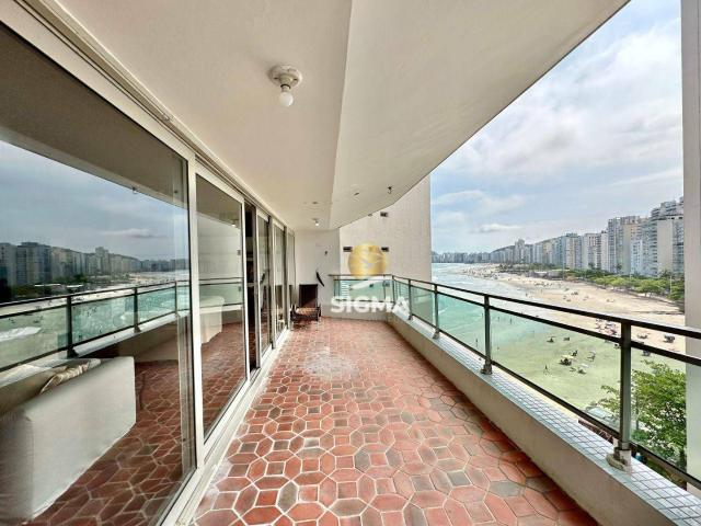 Apartamento em Morro do Maluf, Guarujá/SP de 246m² 4 quartos à venda por R$ 1.299.000,00