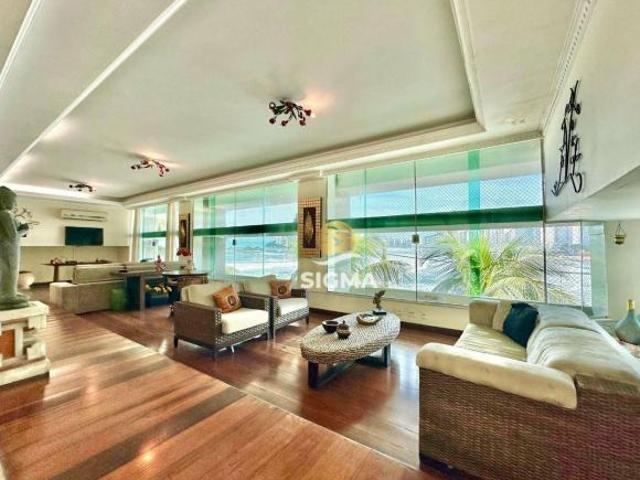Apartamento em Morro do Maluf, Guarujá/SP de 490m² 4 quartos à venda por R$ 1.500.000,00